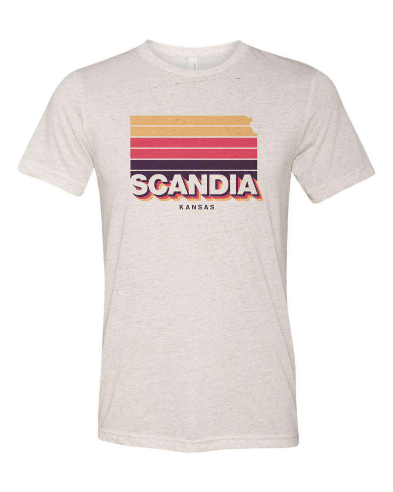 Scandia Vintage Kansas Tee / A Little Hometown Shirt